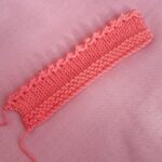 How to Knit a Picot Bind Off in Knitting | Purple Knitting